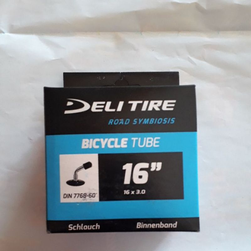Jual ban dalam sepeda ukuran 16 x 3.0 merk deli tire untuk sepeda bmx | Shopee Indonesia
