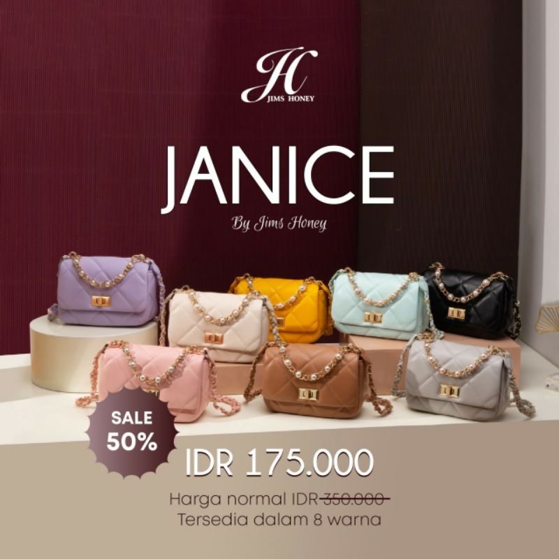 Jual JIMS HONEY TAS WANITA JANICE BAG (FREE BOX EXCLUSIVE) | Shopee Indonesia