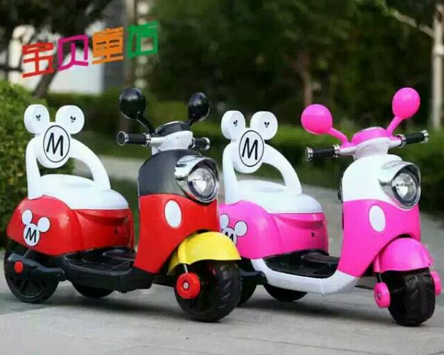 Jual MAINAN MOTOR AKI MICKEY MOUSE(GOSENT/JNE/INDAH CARGO) | Shopee ...