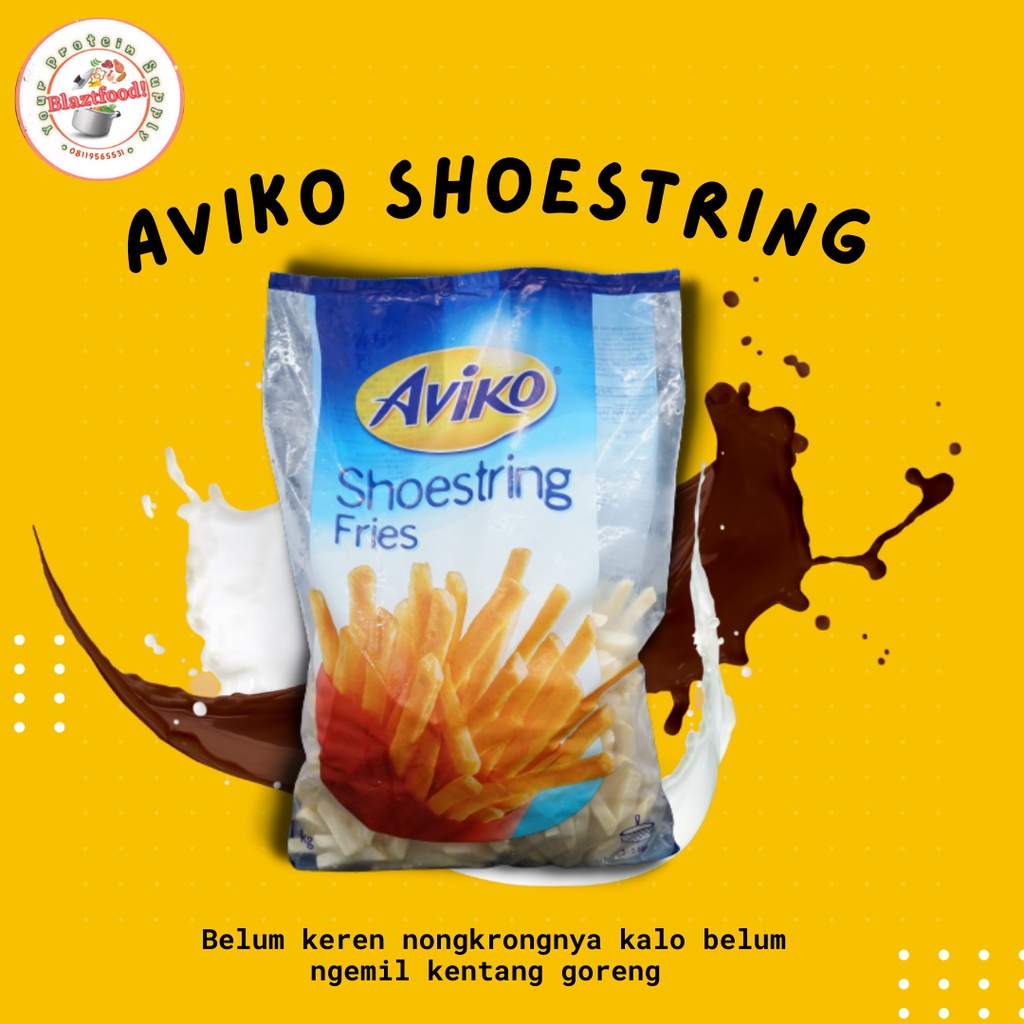 Jual Kentang Goreng Aviko Shoestring 1 Kg | Shopee Indonesia