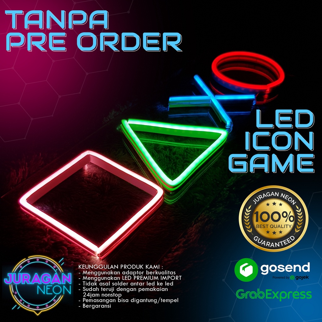 Jual LED GAME / ICON GAME / LAMPU GAMING | Shopee Indonesia