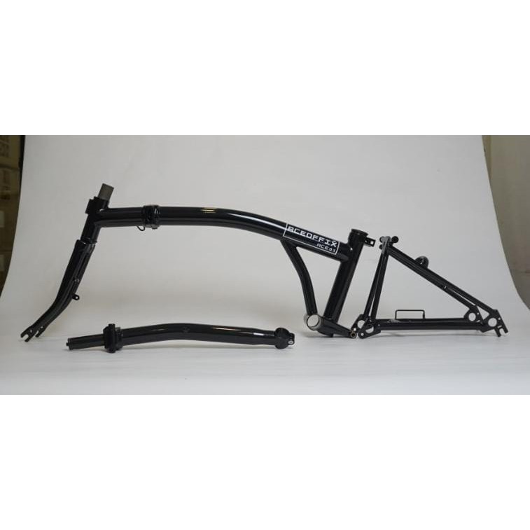 Jual Aceoffix Frame Set 16inch Vbrake Cromoly Hitam atau Black | Shopee ...
