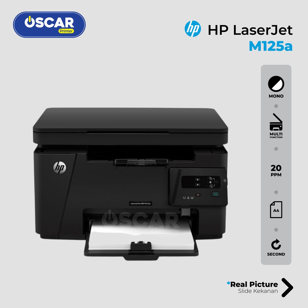 Jual Printer Mono HP Laserjet M125A | Print Scan Copy | Shopee Indonesia