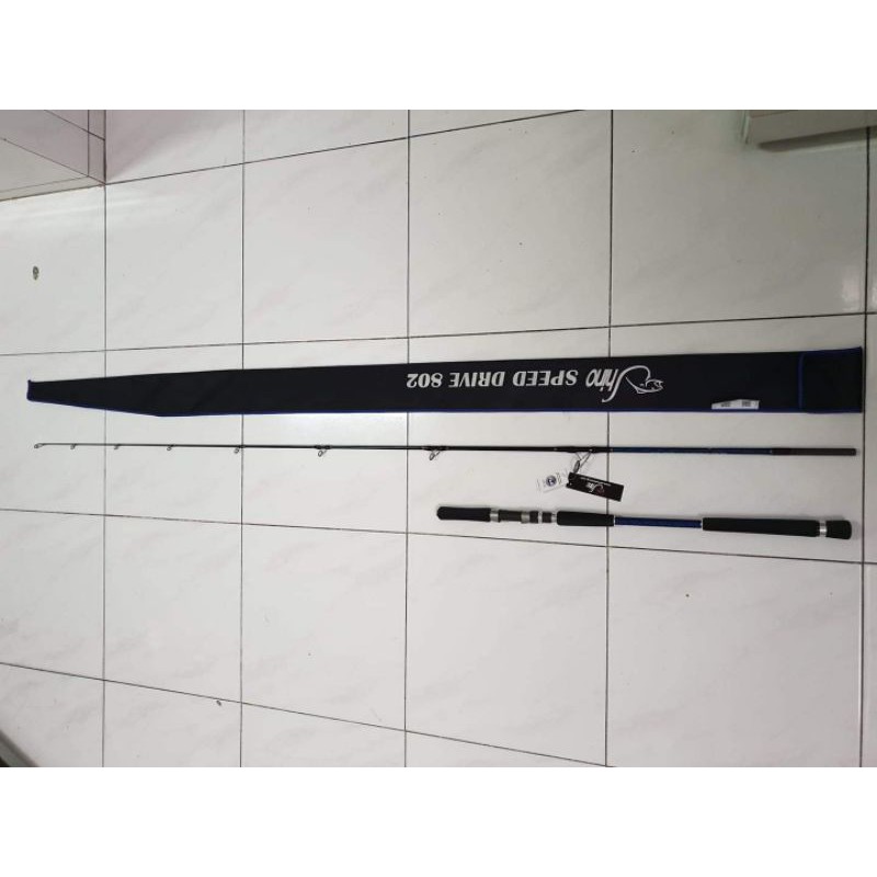 Jual Rod SPINNING SHINO SPEED DRIVE 802 / 240cm (Line Test PE.2-4 ...