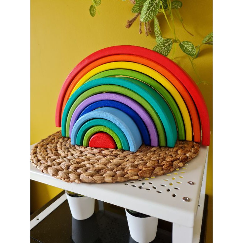 Jual Rainbow Block Balok Susun | Shopee Indonesia