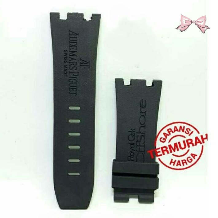 Jual STRAP TALI JAM AP AUDEMARS PIGUET AP 28MM 28 MM ROYAL OAK LOGO ...