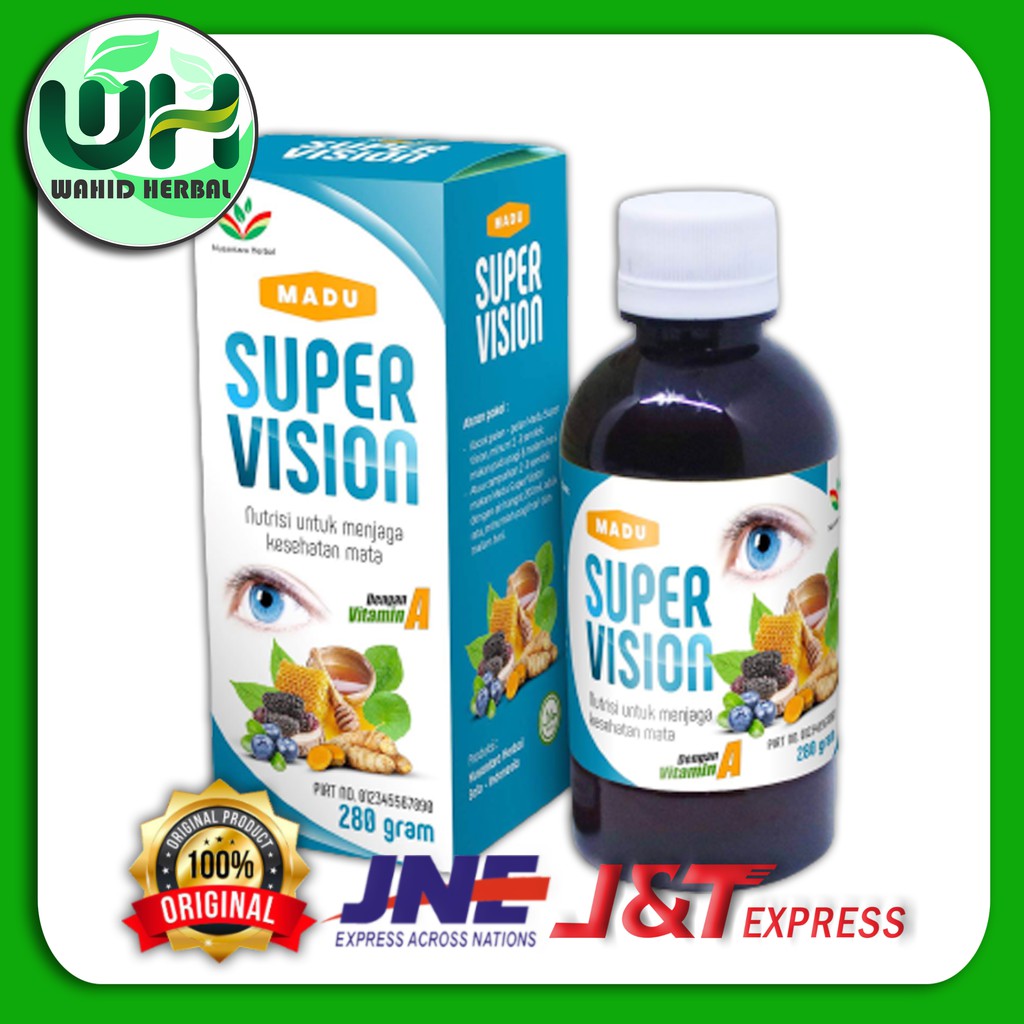 Jual MADU SUPER VISION OBAT HERBAL UNTUK MATA / MADU SEHAT MATA SUPER ...