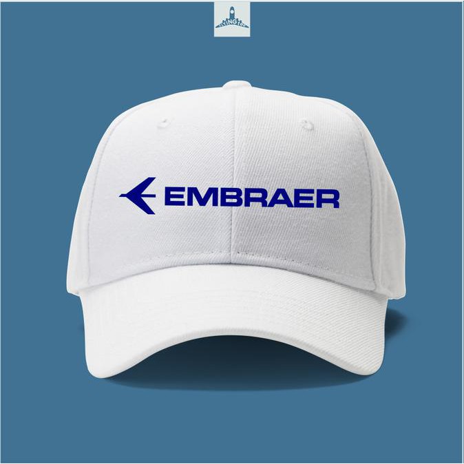 Jual Best | Topi Baseball Cap Embraer | Aviation Merch | Pecinta Aviasi ...