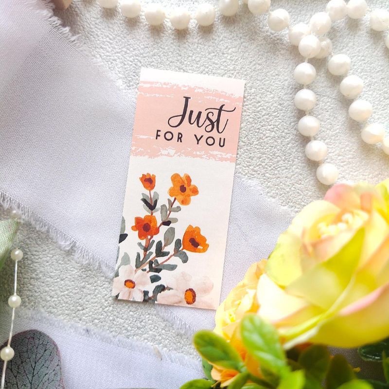 Jual Sticker Just For You Stiker Just For You Sticker Hampers Stiker ...