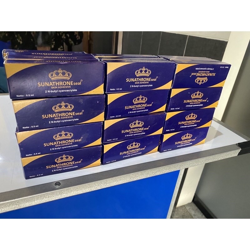 Jual lem sunat/lem bedah/surgical skin glue/lem luka/sunatrone seal ...