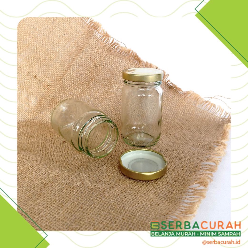 Jual Jar Kaca Selai | 120 ml | 9x5 cm | Shopee Indonesia