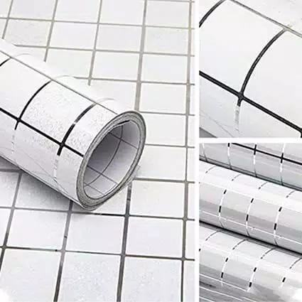 Jual Stiker dapur mozaic anti minyak 45 cm x 1 meter | Shopee Indonesia
