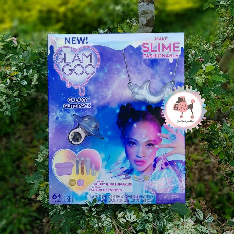 Jual Glam Goo Galaxy Glitz Pack with Slime & Accesories | Shopee Indonesia