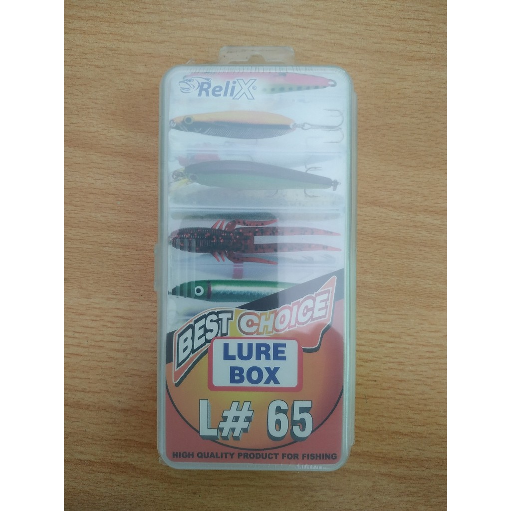 Jual KOTAK PANCING RELIX LURE BOX L65 | Shopee Indonesia