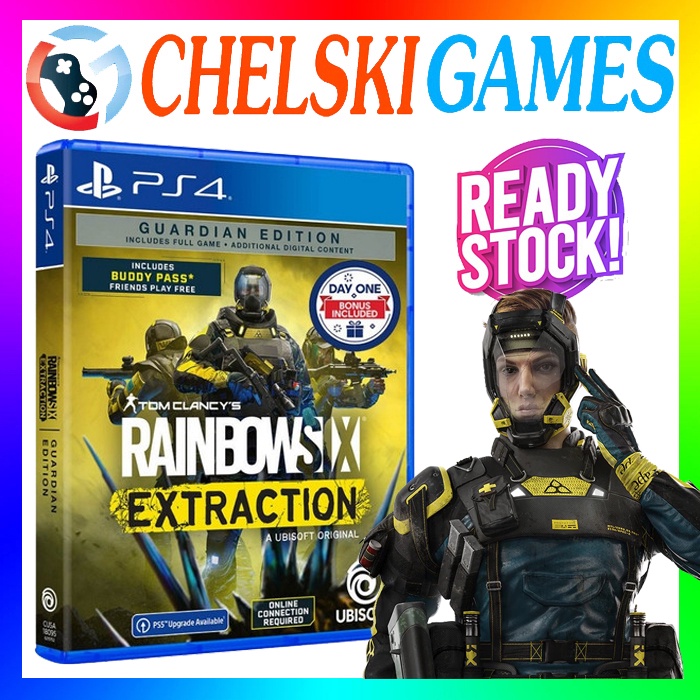 Jual PS4 Tom Clancy's Rainbow Six Extraction Guardian Edition Tom ...