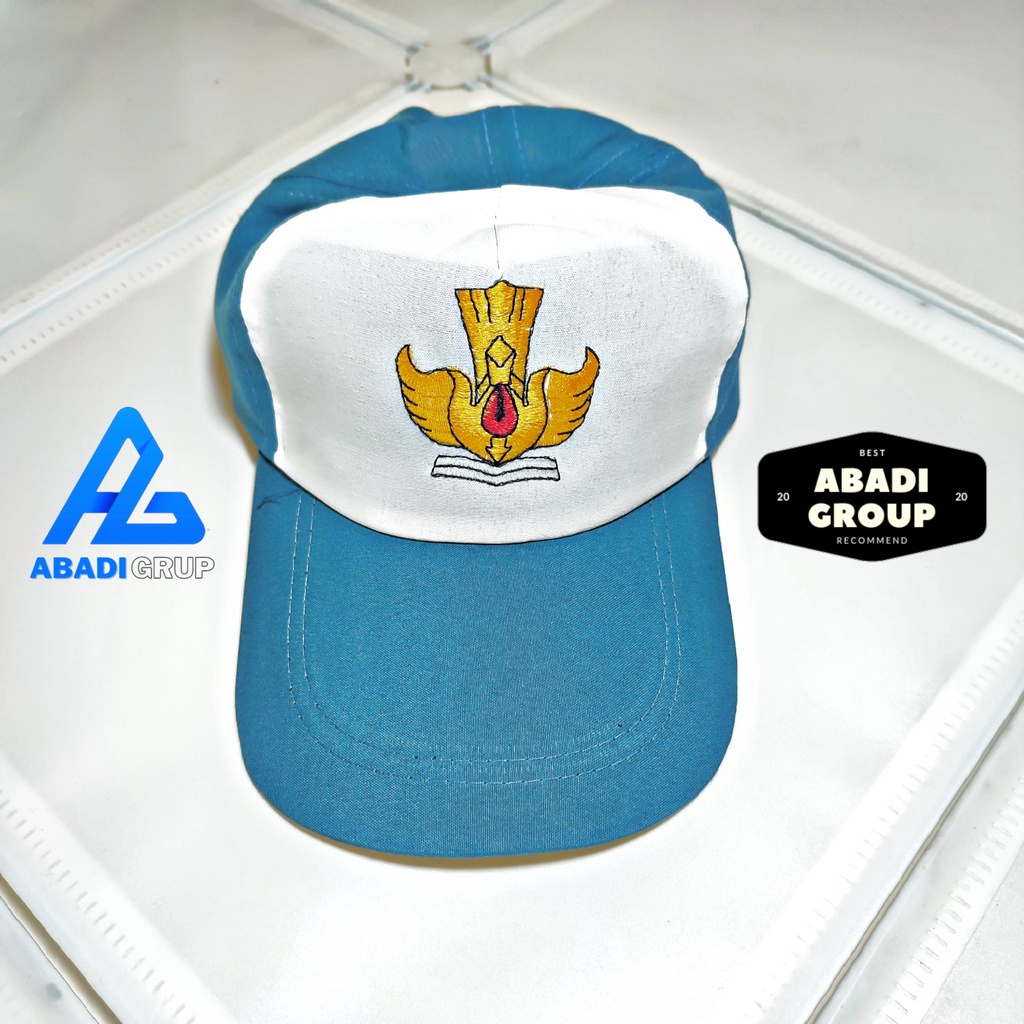 Jual Topi sekolah SMA abu putih unisex | Shopee Indonesia