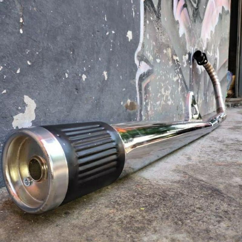 Jual knalpot GL pro pedes leher stainless | Shopee Indonesia