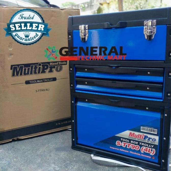 Jual Sale MULTIPRO 4 drawer tool box susun toolbox laci cabinet toolkit ...