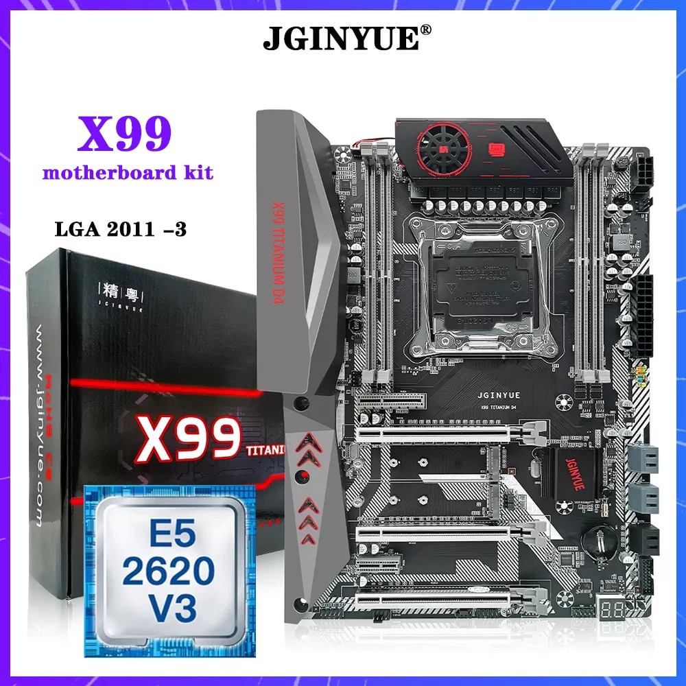 Jual Preorder Jingyue X99 Kit Motherboard Lga 2011 3 Set With Xeon E5
