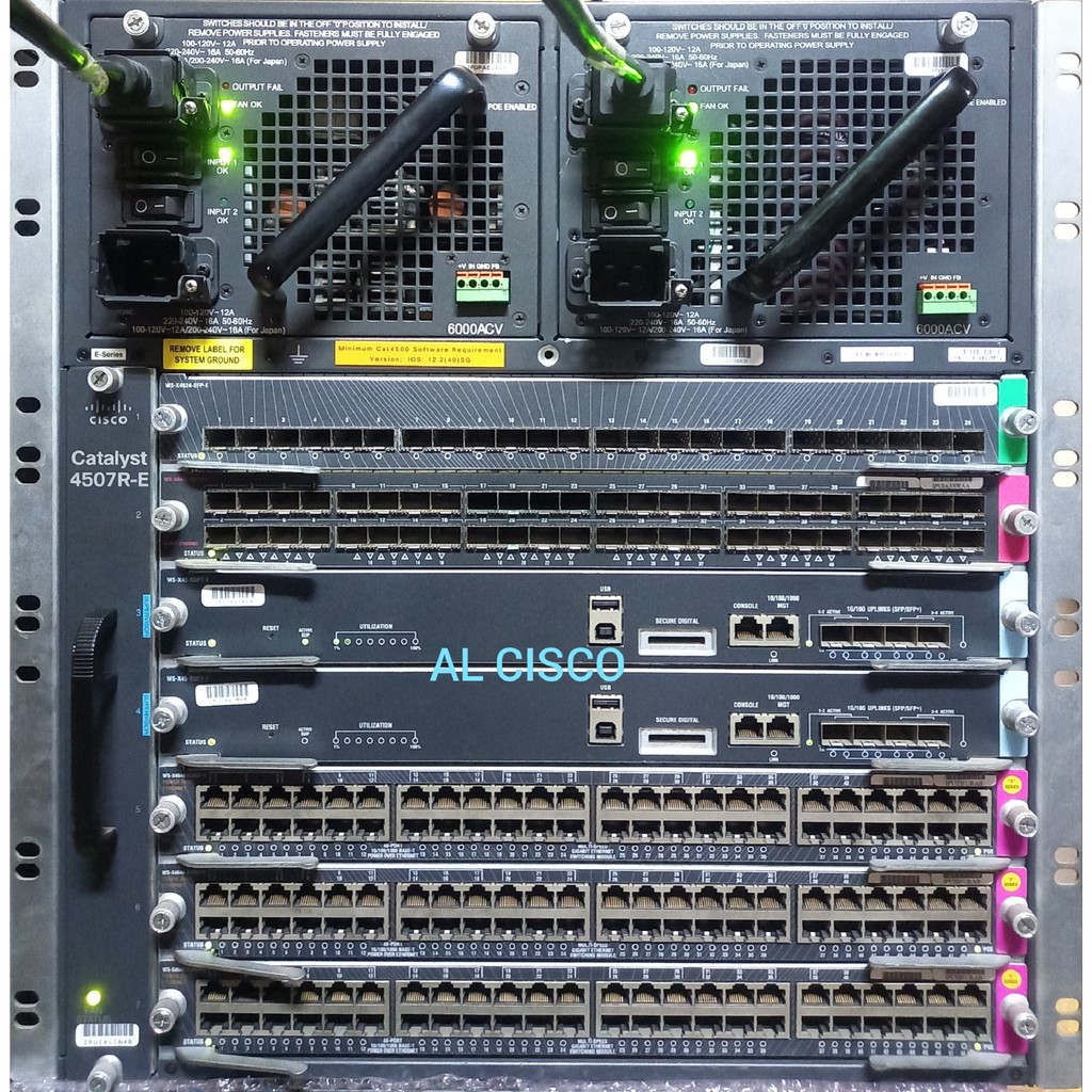 Jual Cisco Switch Catalyst 4507 Series WS-C4507R-E | Shopee Indonesia