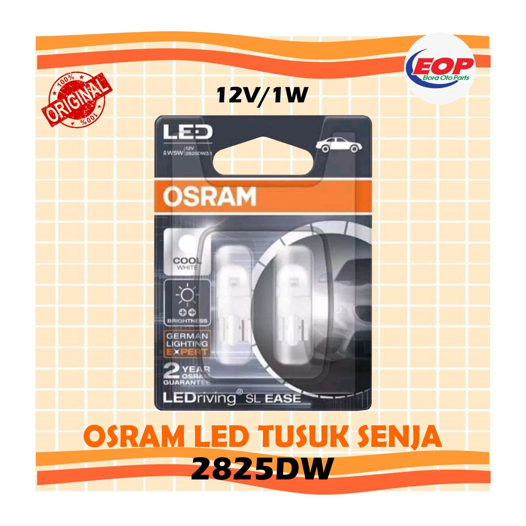 Jual Bohlam OSRAM LED 2825dw T10 w5w lampu tusuk senja | Shopee Indonesia