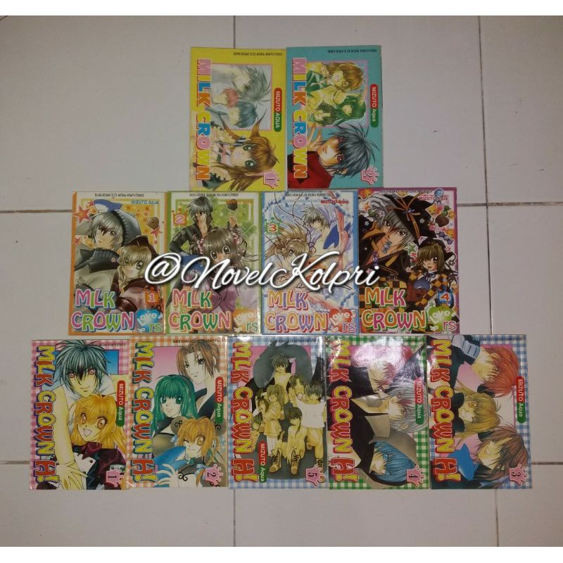 Jual Komik Milk Crown 1-2 + Milk Crown H 1-5 + Milk Crown Love RS 1-4 ...