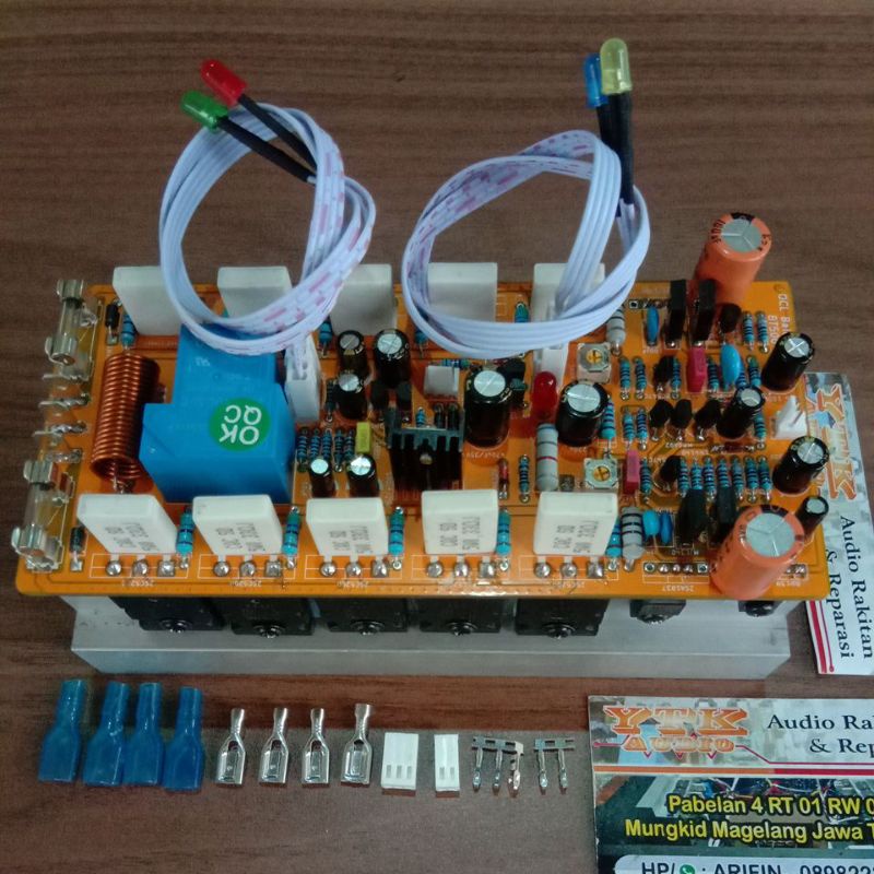 Jual KIT Driver Power Amplifier OCL BALAP 2U 17 Cm 5 Set TR final Full ...