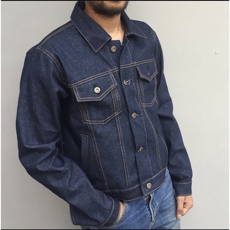 Jual SIMISSTY DENIM. jaket denim Trucker TYPE 1. Type 2 . raw denim ...