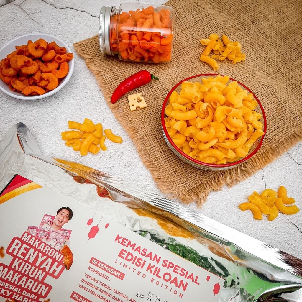 Jual Kirun Makarun | Makanan Ringan | Makaroni Bantet Kirun Makarun ...