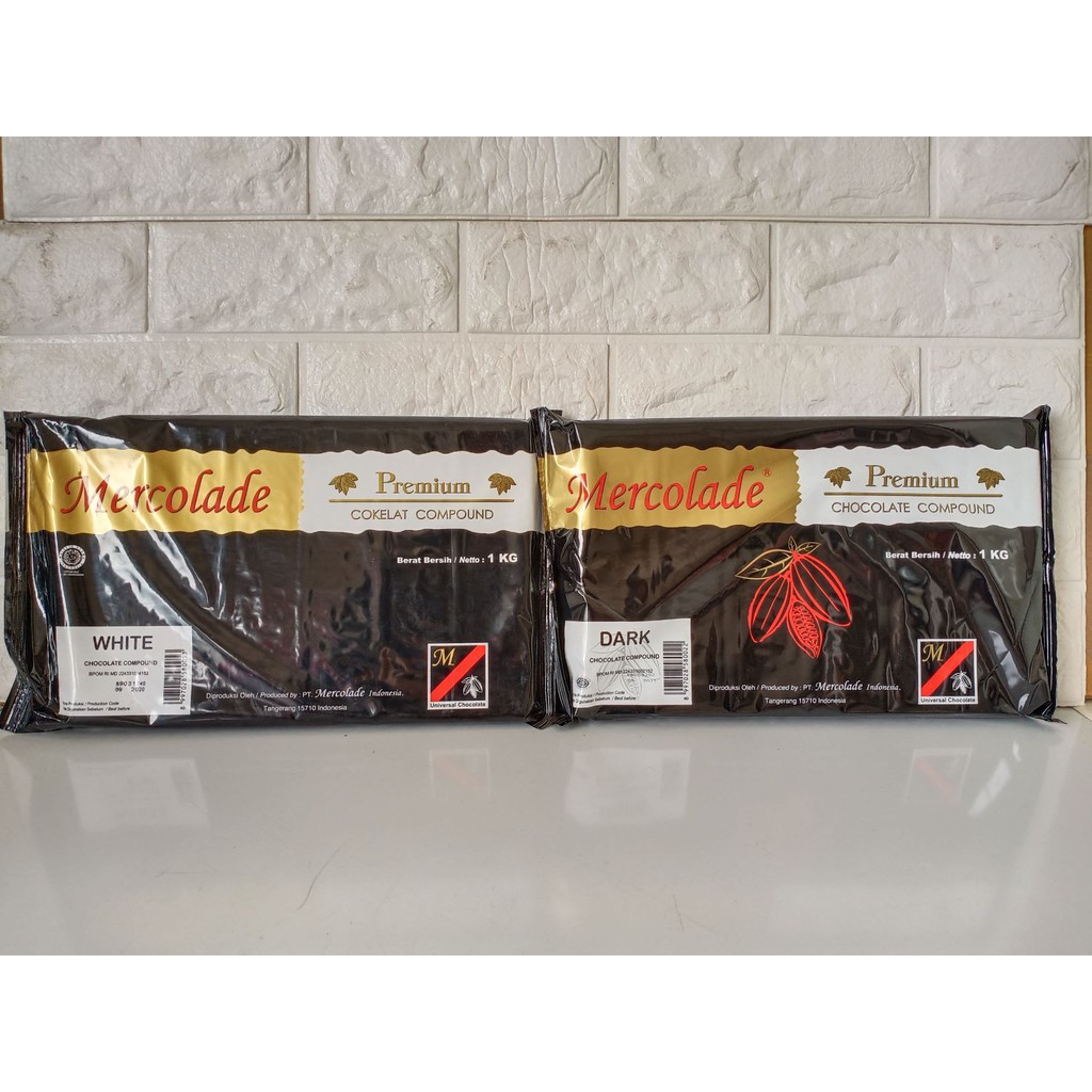 Jual MERCOLADE CHOCOLATE COMPOUND 1KG | Shopee Indonesia