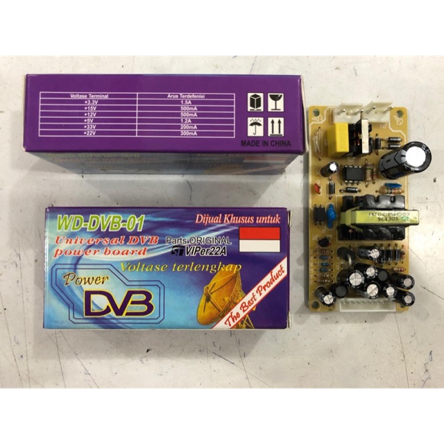 Jual Regulator dvb universal regulator receiver parabola PSU dvb psu ...