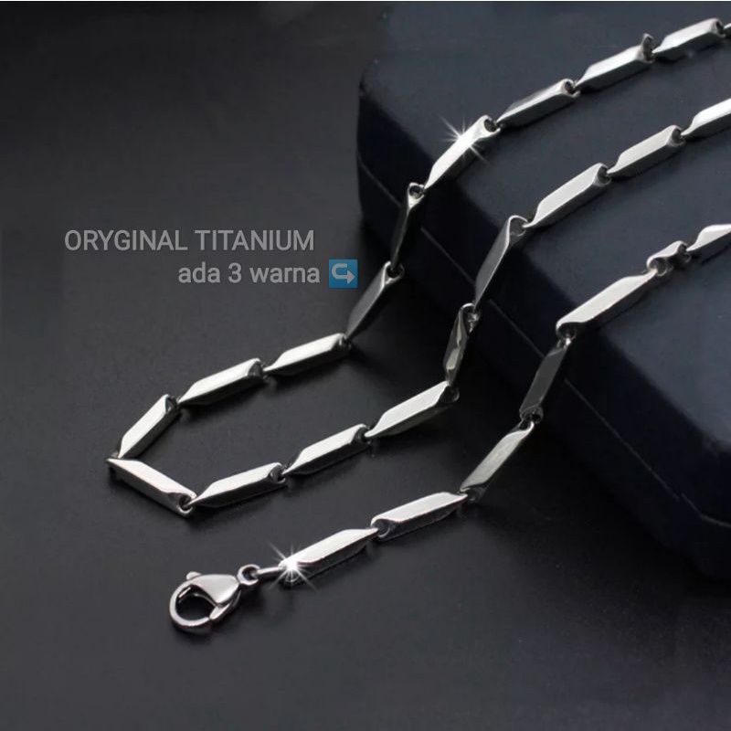 Jual KALUNG PRIA BAHAN TITANIUM ANTI KARAT MODEL TERBARU/KALUNG PRIA ...