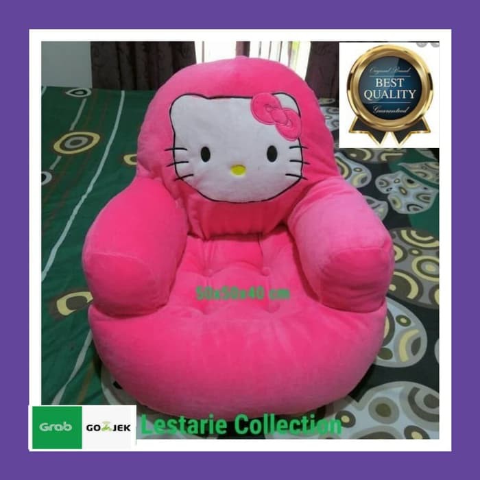 Jual sofa boneka sofa karakter sofa anak hello Kitty tempat duduk anak ...