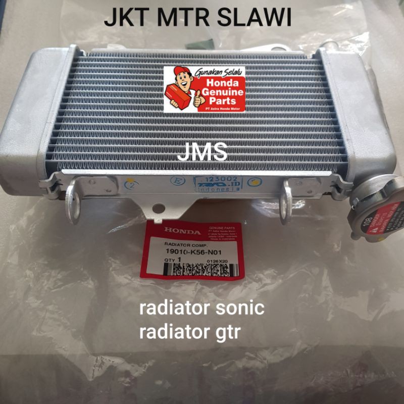 Jual 19010-K56-N01 Radiator sonic, gtr, supra 150 gtr Dealer resmi HGP ...