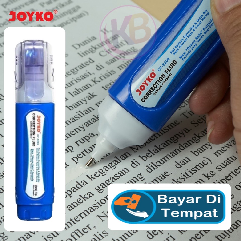 Jual Tipe ex Cair / Correction Pen / Tipex Joyko Cair CF-S209 / 1 Pcs ...