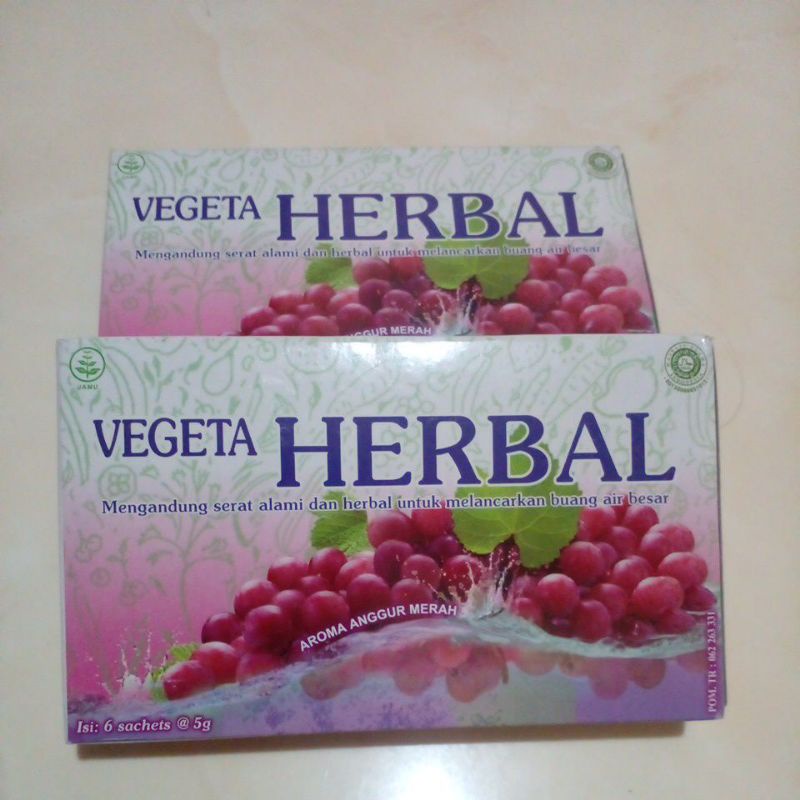 Jual VEGETA HERBAL | Shopee Indonesia