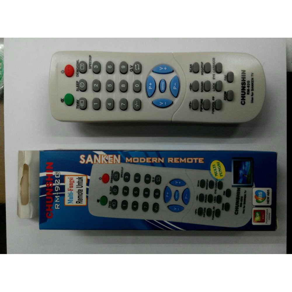 Jual remote tv tabung Sanken | Shopee Indonesia