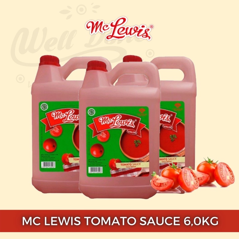 Jual Mc Lewis Tomato Sauce 6kg | Shopee Indonesia