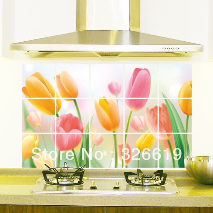 Jual Dijual STICKER DAPUR STIKER DAPUR KITCHEN SHEET 45X75 TL202 ...