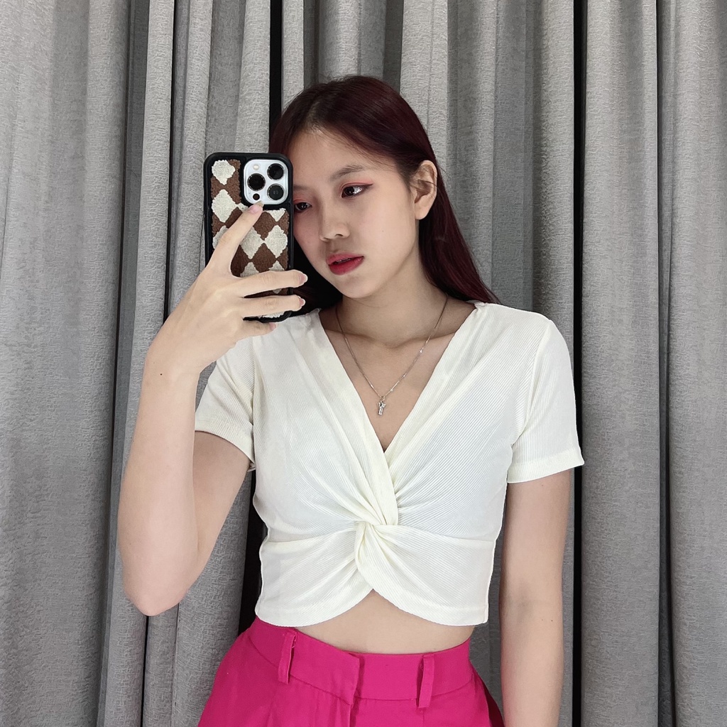 Jual Crop Top Viani | crop top | Shopee Indonesia
