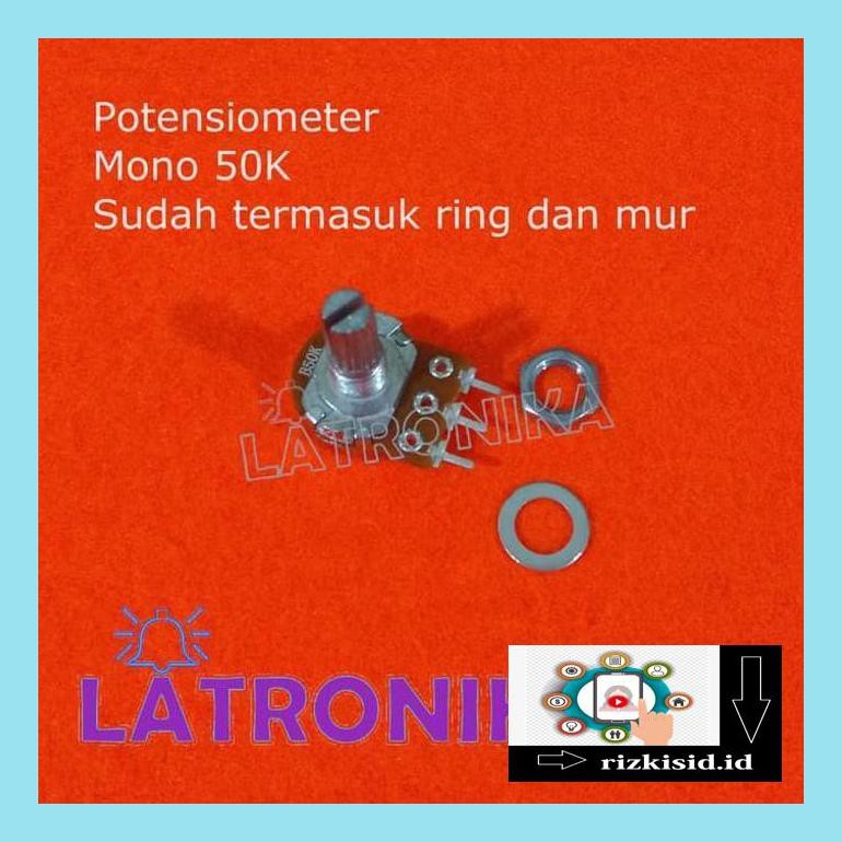 Jual Luubjzk Potensiometer Mono 50K A-Plus Potensio 50 K Aplus Variable ...