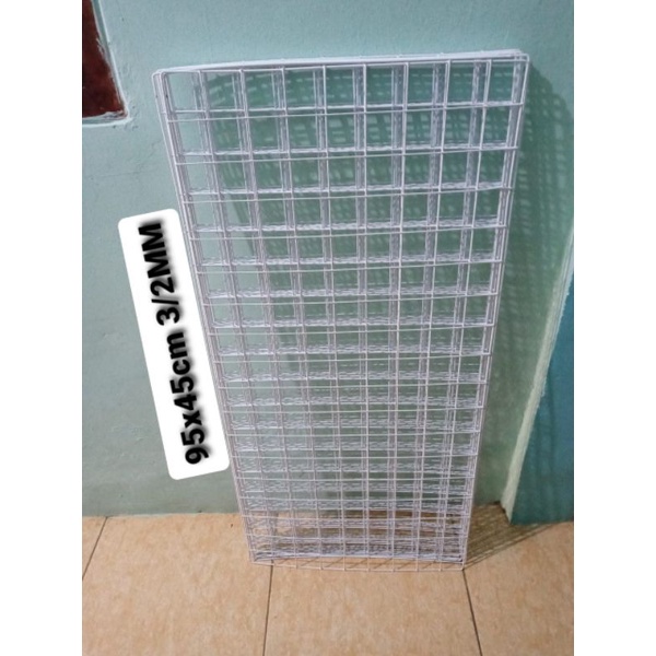 Jual Jaring Ram Dinding 95x45cm Tebal 2MM Kawat Ram Pajangan Gantungan ...