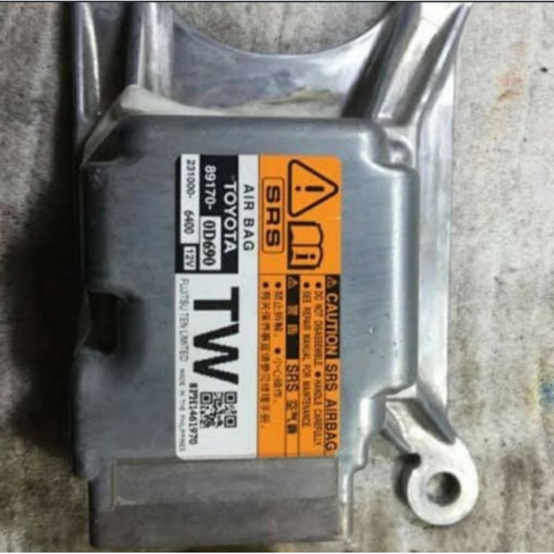 Jual Modul Airbag Ecu Computer Sensor Airbag Toyota Yaris | Shopee ...