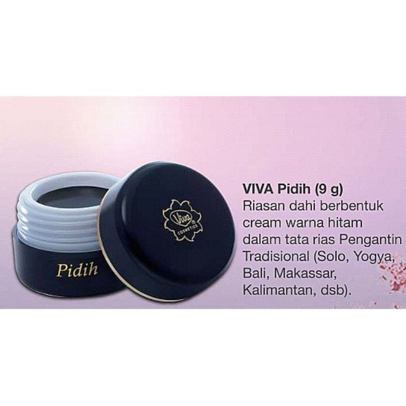 Jual Viva Pidih Hitam / Cream Riasan pengantin | Shopee Indonesia