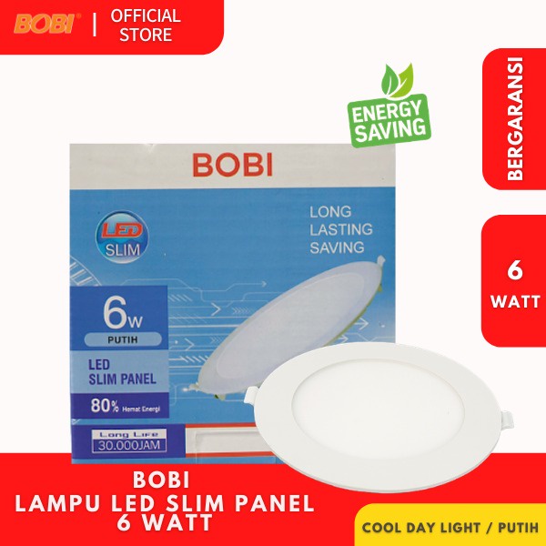 Jual Lampu LED Slim Panel / Lampu BOBI / Watt Bervariasi - Lampu Hemat ...