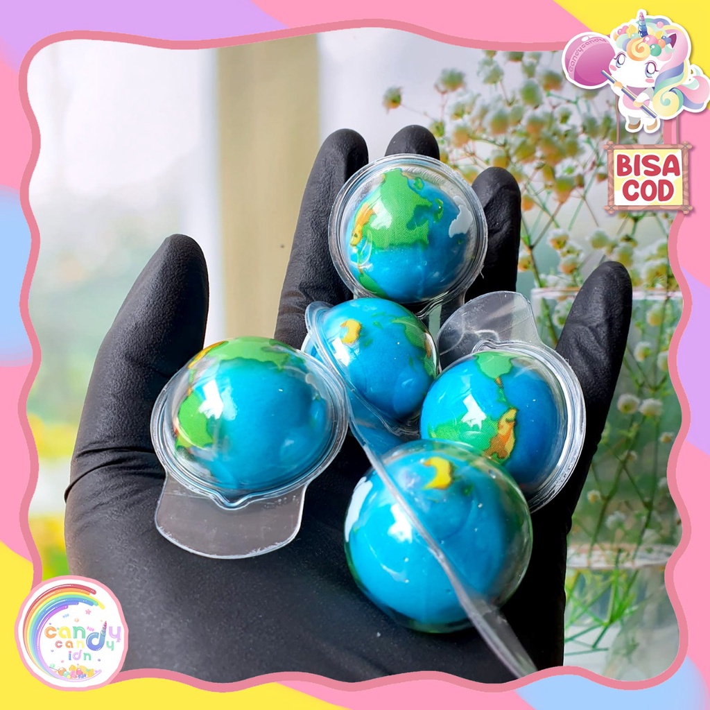 Jual Permen halal trolli planet gummy isi selai / permen viral halal ...