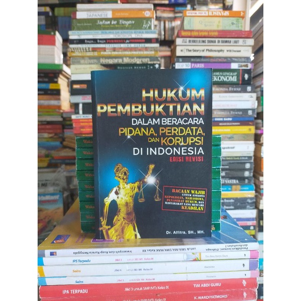 Jual Buku Original : HUKUM PEMBUKTIAN Dalam Beracara Pidana Perdata dan ...