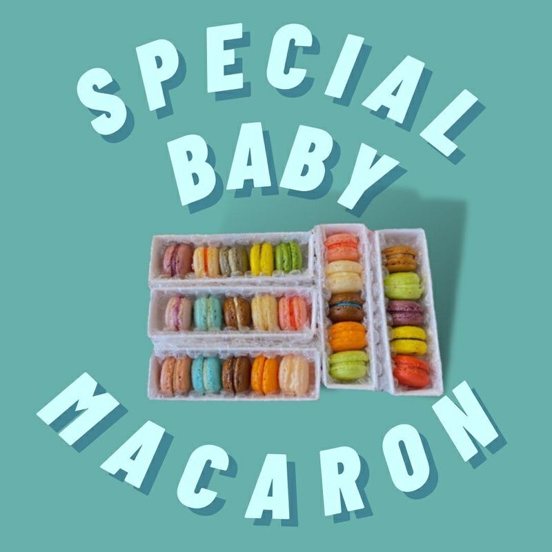 Jual Special Baby Macaron Pack isi 5pcs (1box) | Shopee Indonesia