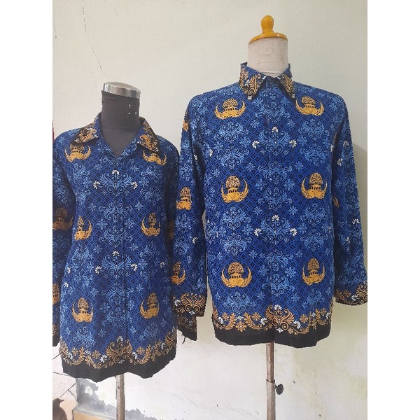 Jual Seragam korpri kerah hitam lengan hitam sesuai aturan 2022 terbaru | Shopee Indonesia