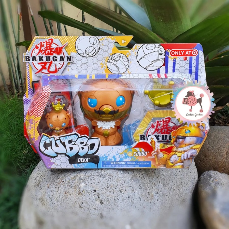 Jual Bakugan Cubbo Deka Pack with Exclusive Jumbo King Cubbo and Core ...